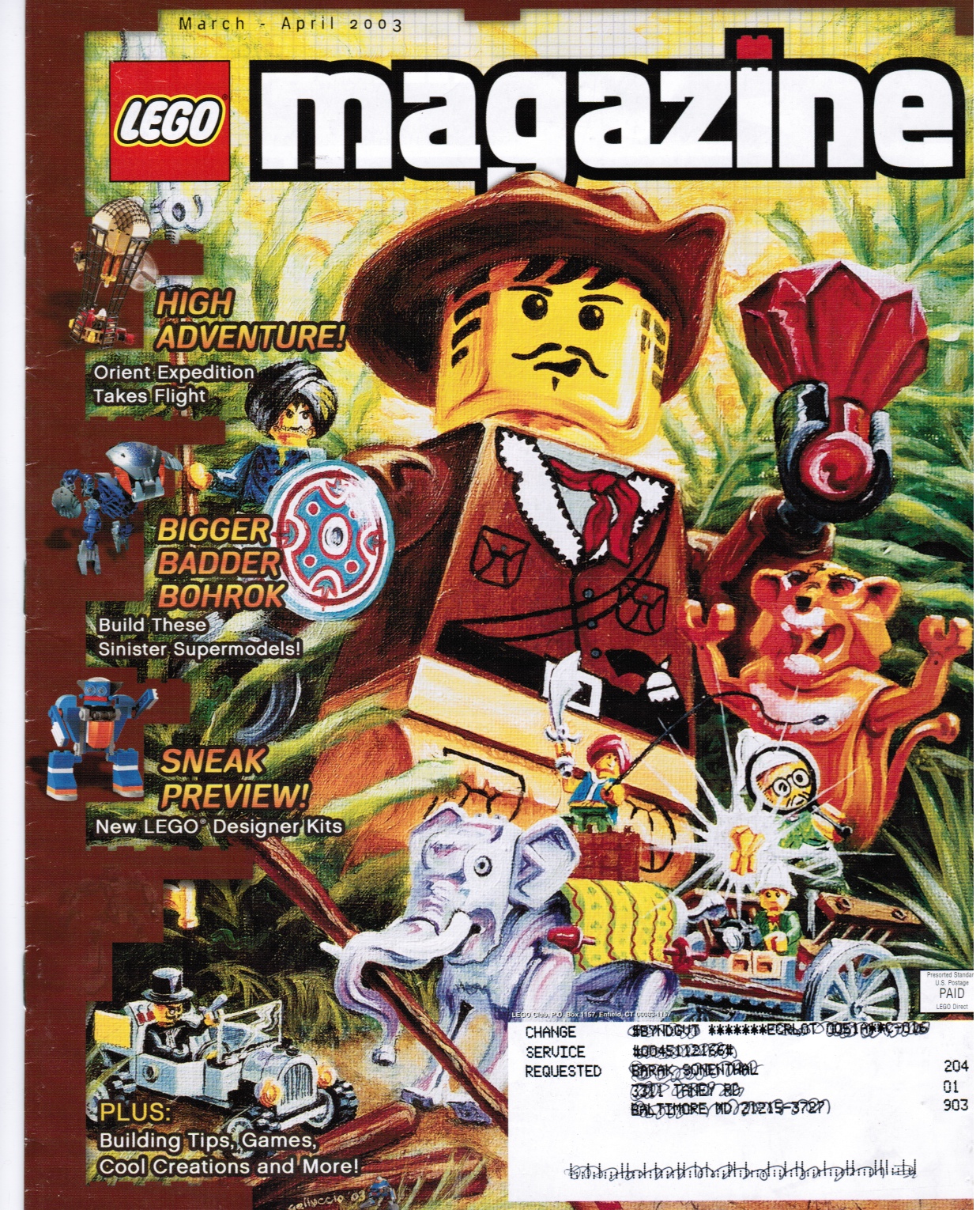 Lego Magazine: Nov-Dec 2004